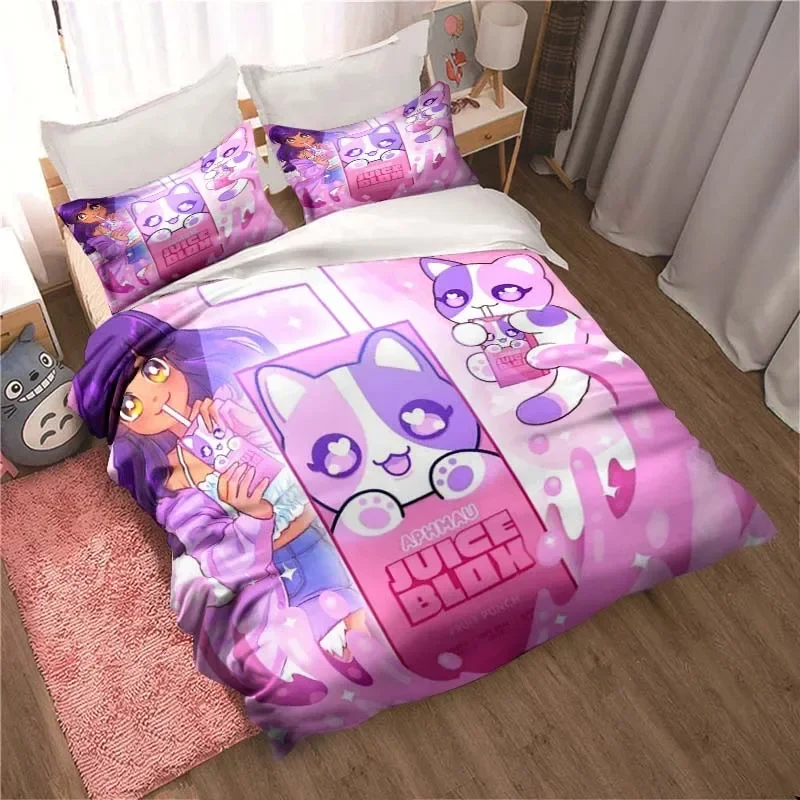 APHMAU-Bedding-Set-Duvet-Cover-Set-Single-Double-King-Size-Kawaii ...