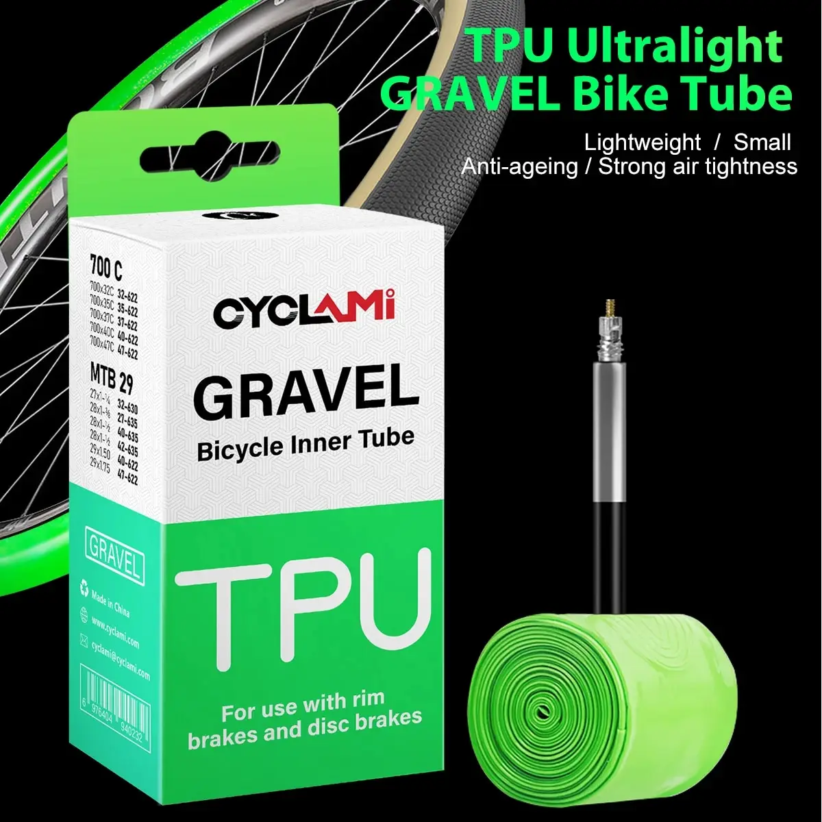 CYCLAMI-Ultraleicht-Rennrad-MTB-29-Fahrrad-TPU-Innenrohr-Reifen-Franz ...
