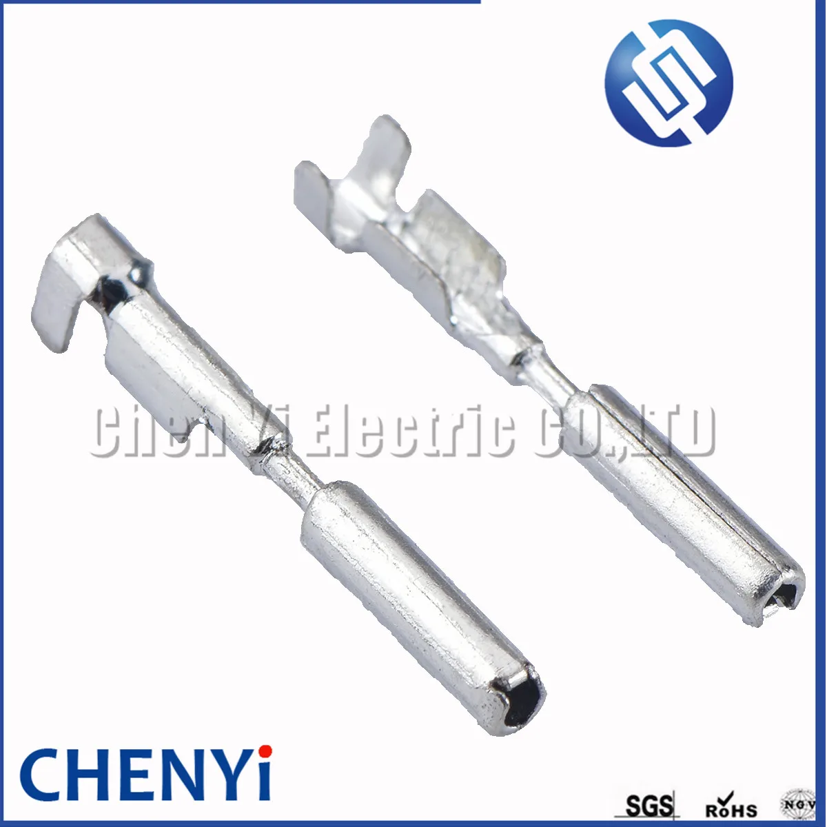 50-Pcs-Auto-Round-Crimp-Electrical-Wire-Terminal-Loose-Metal-0-8mm-Pins ...