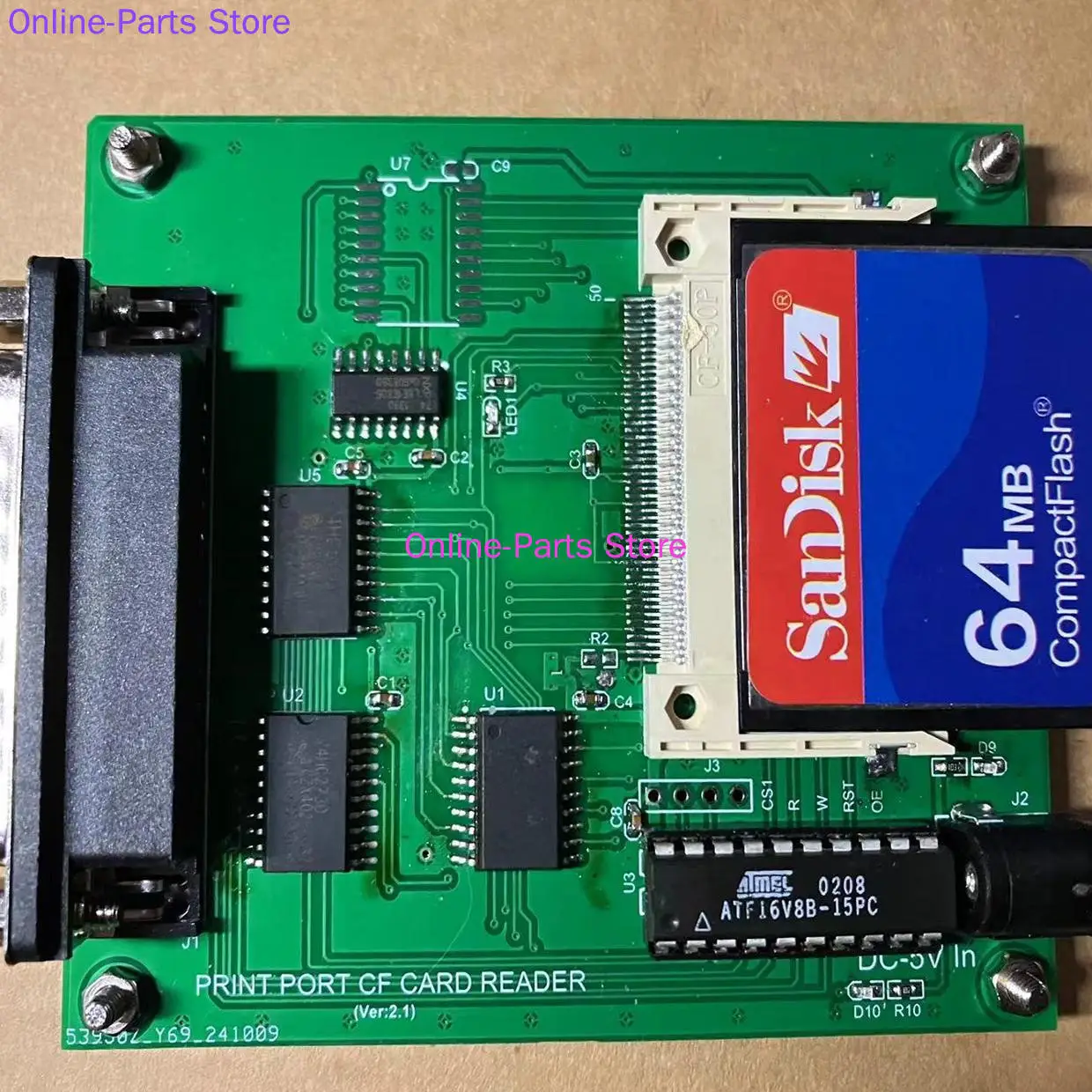 Printing Port CF Card Reader/writer Parallel Port Data Storage ...