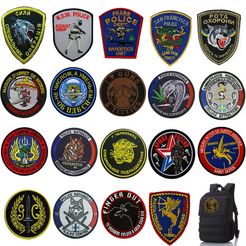 Badges Tactiques Militaires De L'armée Française Et Russe, Badges ...