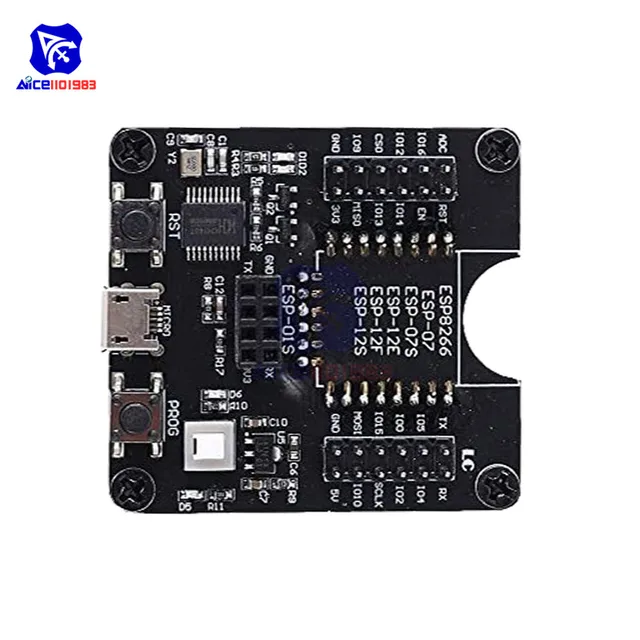 diymore ESP-WROOM-32 ESP8266 Burning Fixture Development Board ESP-01 ...