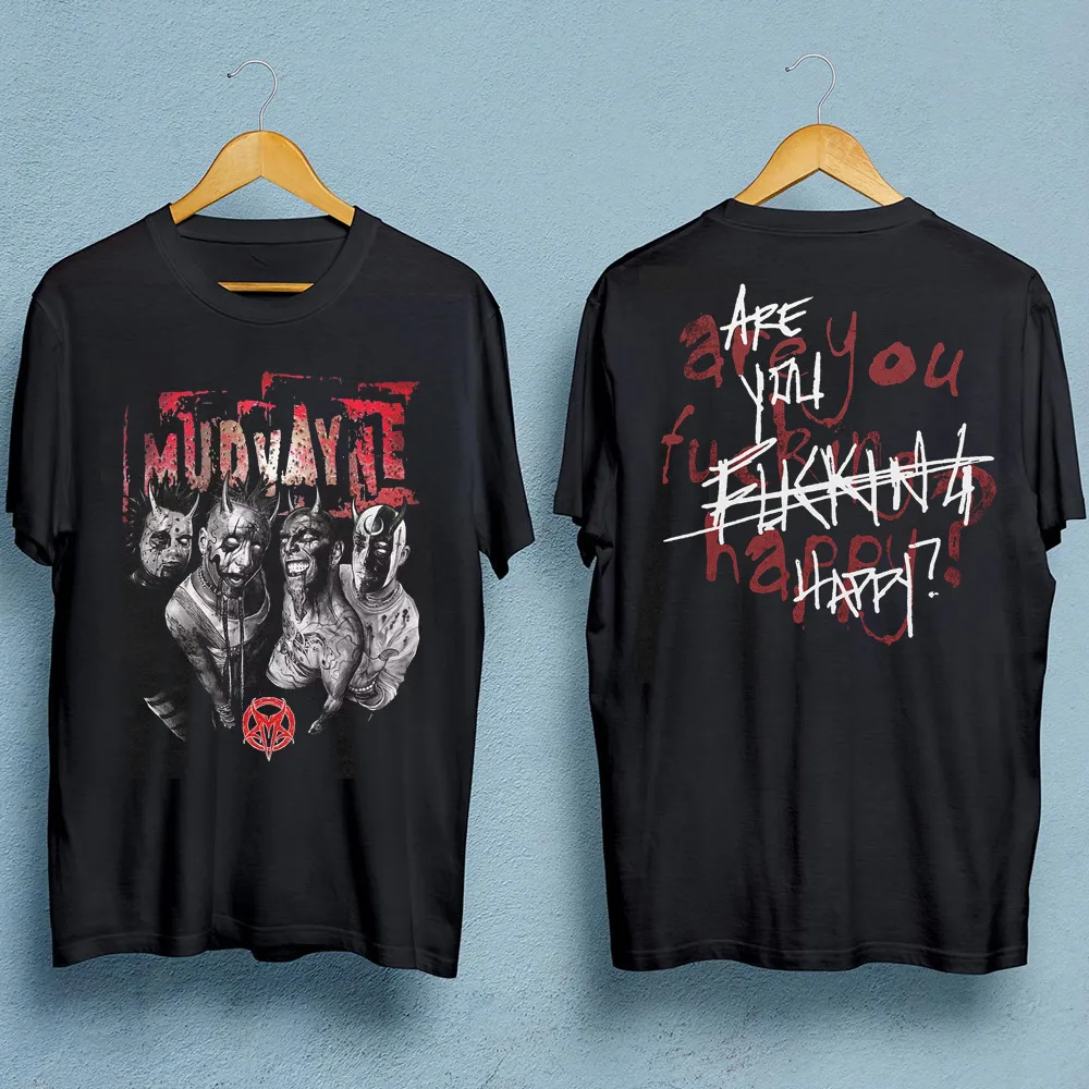 retro-VTG-Mudvayne-band-2-sides-T-shirt-black-Unisex-All-sizes-S-5Xl ...