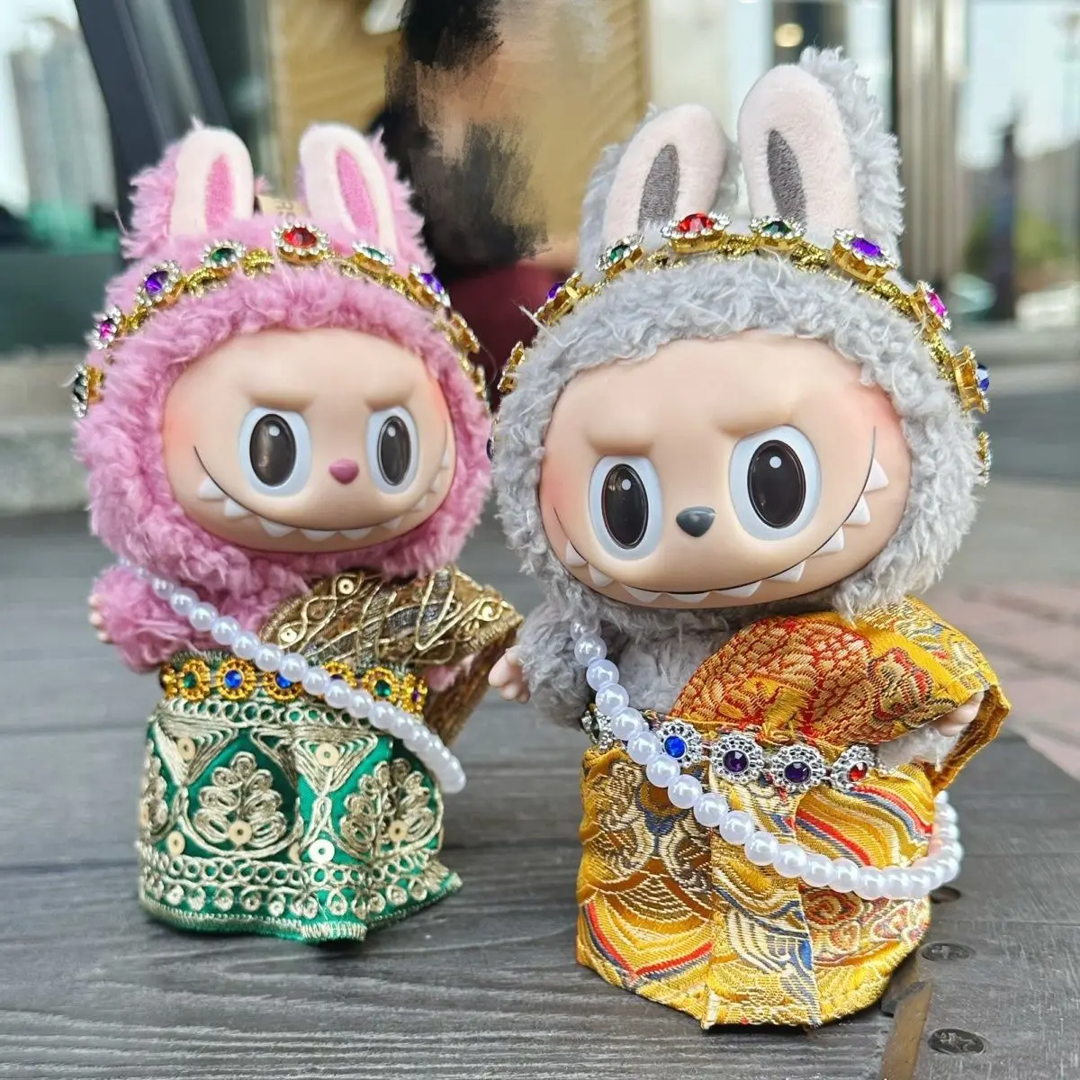 17cm Labubu Thai Costume 1st/2nd/3rd Gen Fit Premium Traditional Thai ...