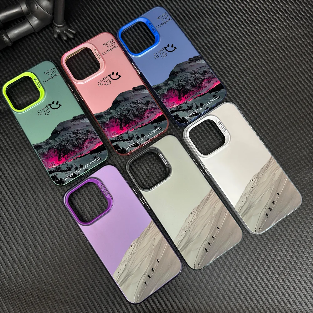 Climb To The Top Never Stop Climbing Phone Case for iPhone 12 11 13 14 ...