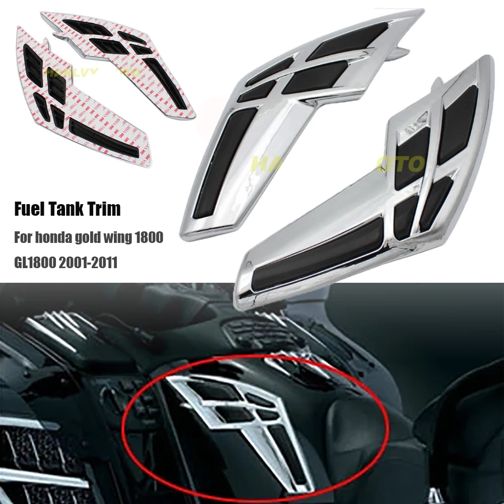 Motorcycle-Fairing-Tank-Trim-For-Honda-Goldwing-GL1800-2001-2011 ...