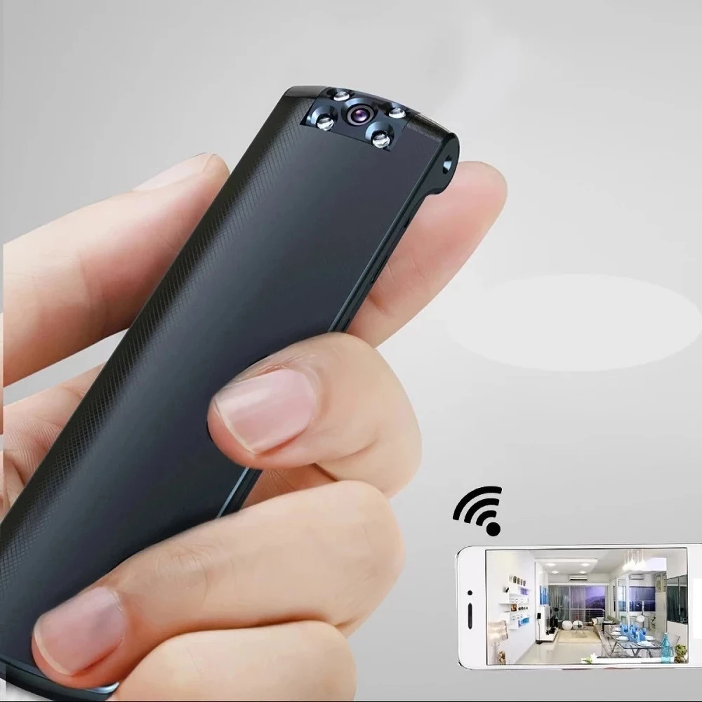 Micro Camcorder 1080P Pen Camera Wifi IP Body Camera Infrared Night ...