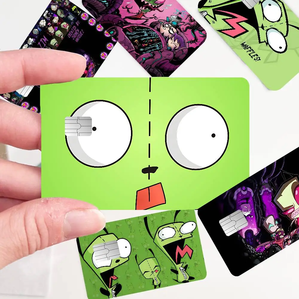 Invader Zim Hippie Diy Credit Debit Card Sticker Party Sticker ...