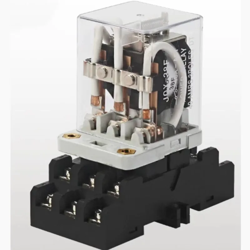 JQX-38F-high-power-relay-40A-high-current-12V-switch-DC12V-24V-AC220V ...