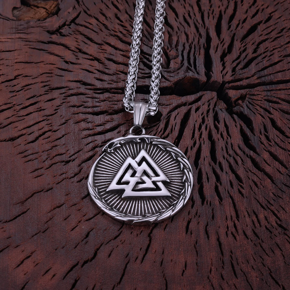 Vikings-paslanmaz-elik-ejderha-Ouroboros-kolye-erkekler-Valknut-pusula ...