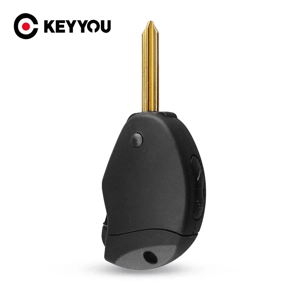Keyyou 2 Seiten knöpfe Remote Car Key Shell für Citroen Evasion ...
