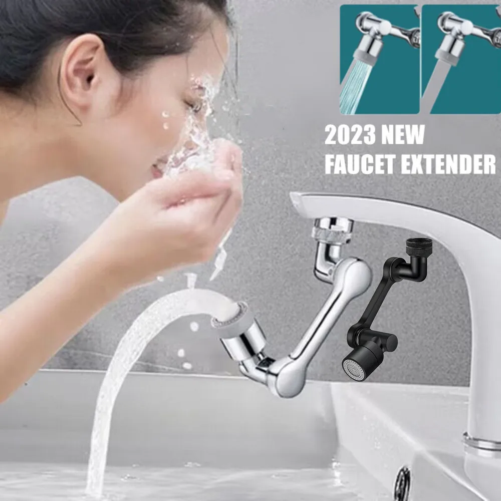 New 1080° Universal Rotation Faucet Bubbler Sprayer Head For Washbasin ...