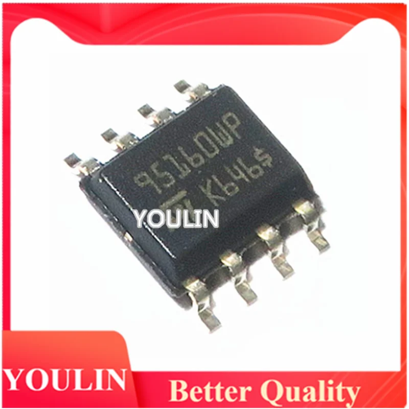 20pcs New original M95160 WMN6TP SOP 8 screen printed 95160WP EPROM ...