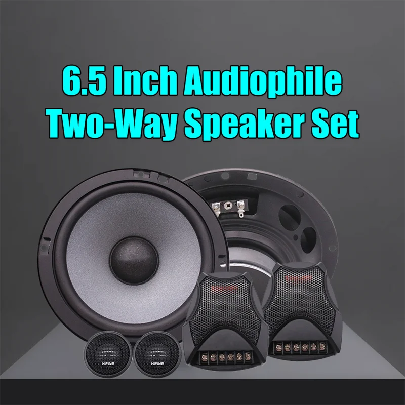 6-5-Inch-Car-Speakers-Set-RMS-80W-High-Power-2-Way-Full-Range-Frequency ...