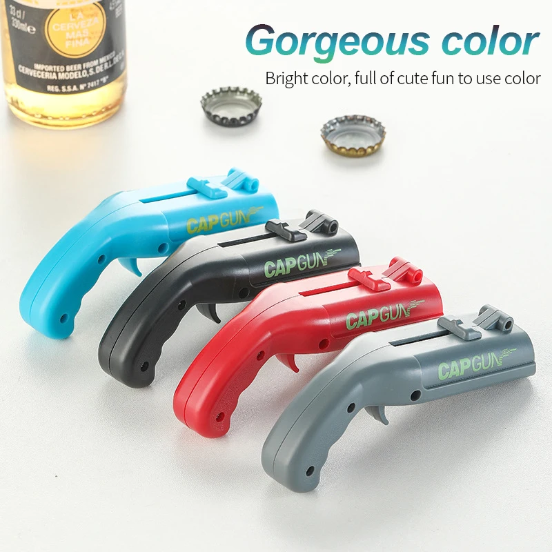 Fashion-Beer-Bottle-Lid-Gun-Opener-Portable-Beverage-Opener-Cap ...