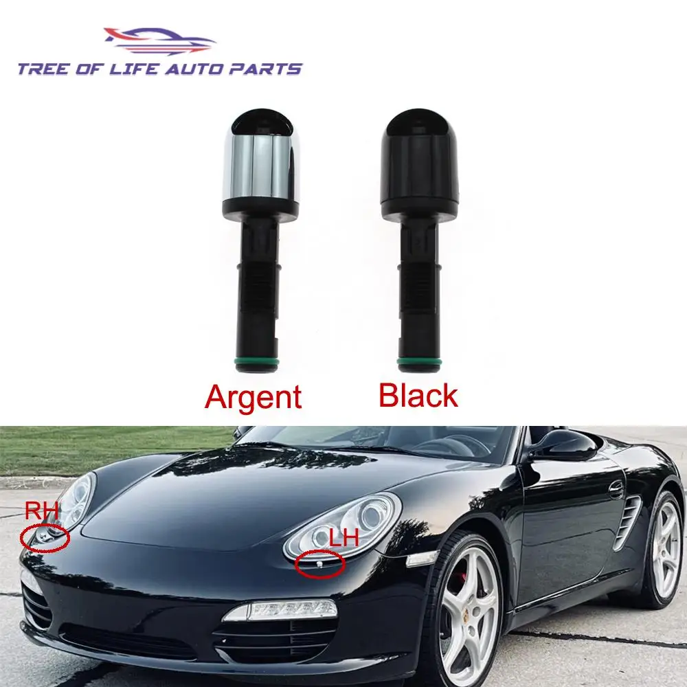 Argent-Black-97062825100-Headlight-Washer-Nozzle-Head-Spray-Jet-For ...