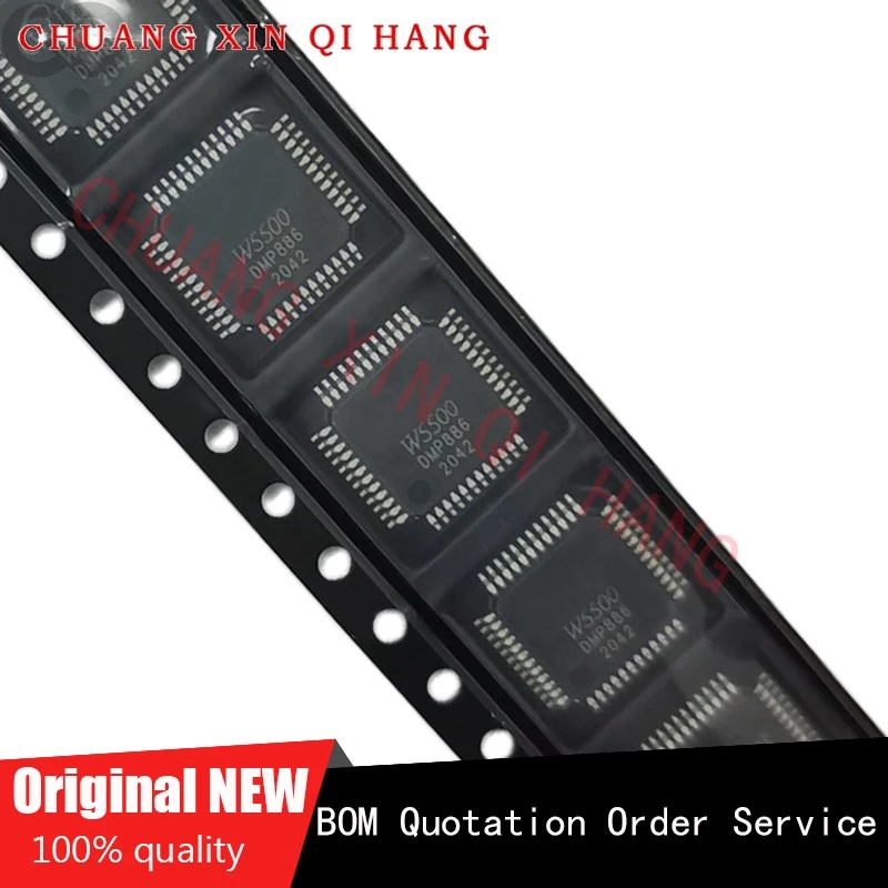 W5500 LQFP48 Package Ethernet Hardware TCP/IP Protocol Stack WIZNET ...