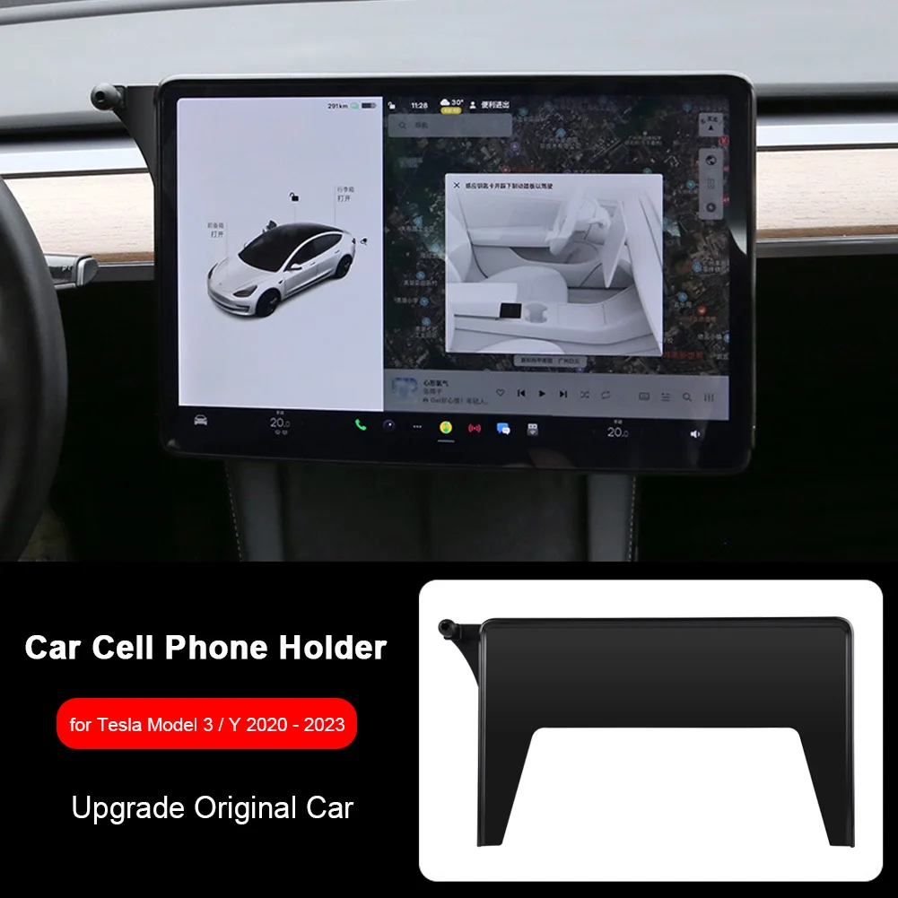 Car-Central-Control-Screen-Phone-Holder-for-Tesla-Model-3-Model-Y-2020 ...