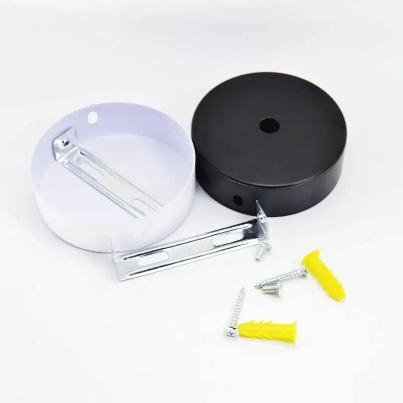 light canopy kit 80mm Lamp Fixing Plate Metal Base Pendant Lamp Holder ...