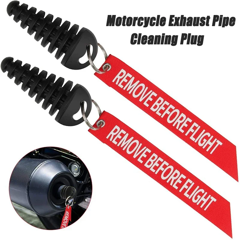 Motorcycle-Exhaust-Pipe-Plug-Rubber-Muffler-Air-Bleeder-Plug-Motocross ...