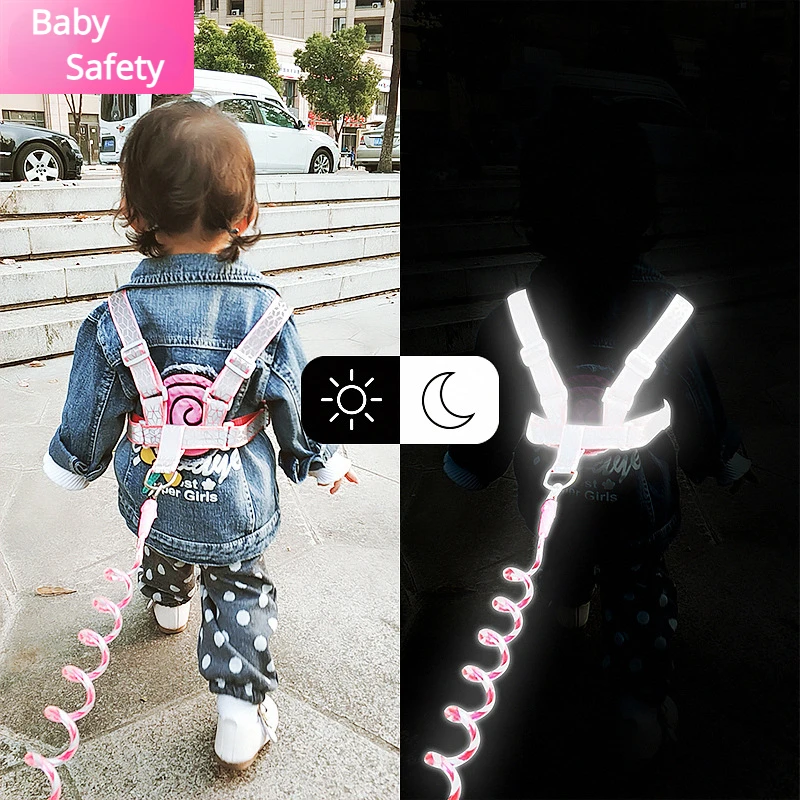 Kids-Anti-lost-Link-Strap-Rope-Luminous-Toddler-Leash-Anti-Lost ...