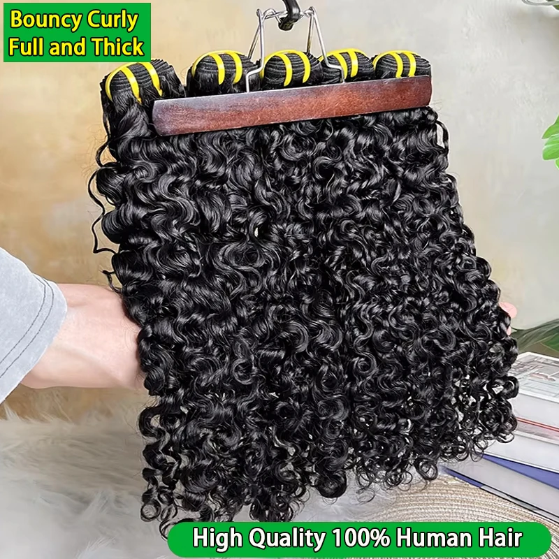 Unprocessed Burmese Curly Human Hair Bundle Vietnamese Raw 100% Human ...