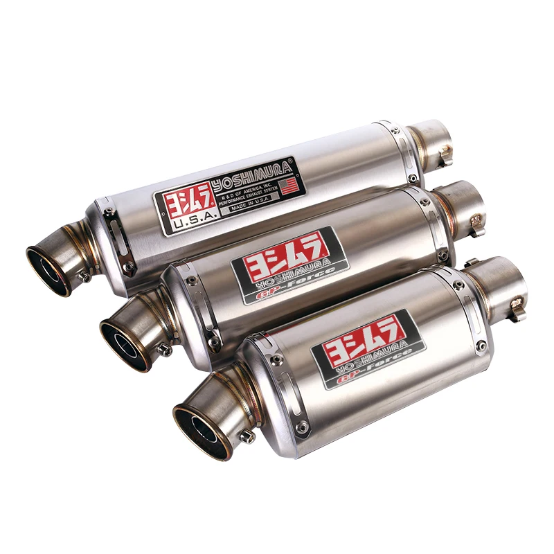 51mm Universal Motorcycle Exhaust Muffler With DB Killer 310/370/440mm ...