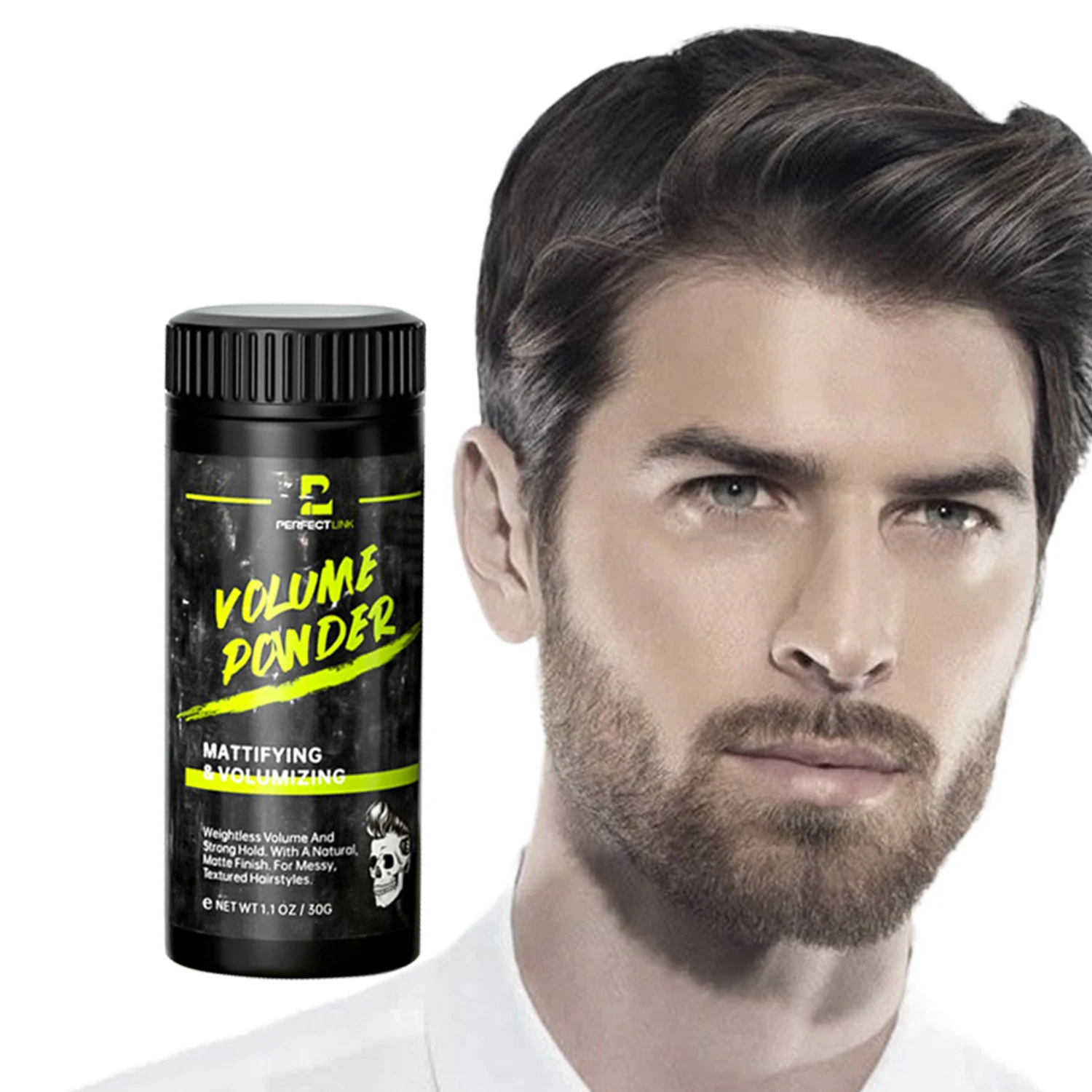 Fluffy-Hair-Powder-Mattifying-Powder-For-Increased-Hair-Volume-Styling ...