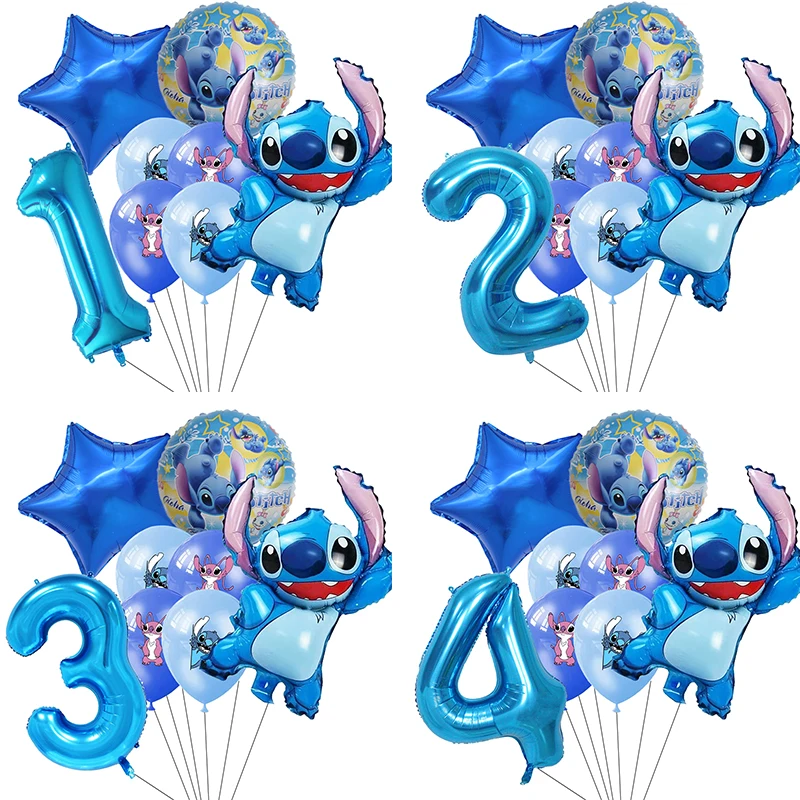 Disney-Stitch-Balloons-Blue-Lilo-Stitch-Cartoon-Boys-Girls-Birthday ...