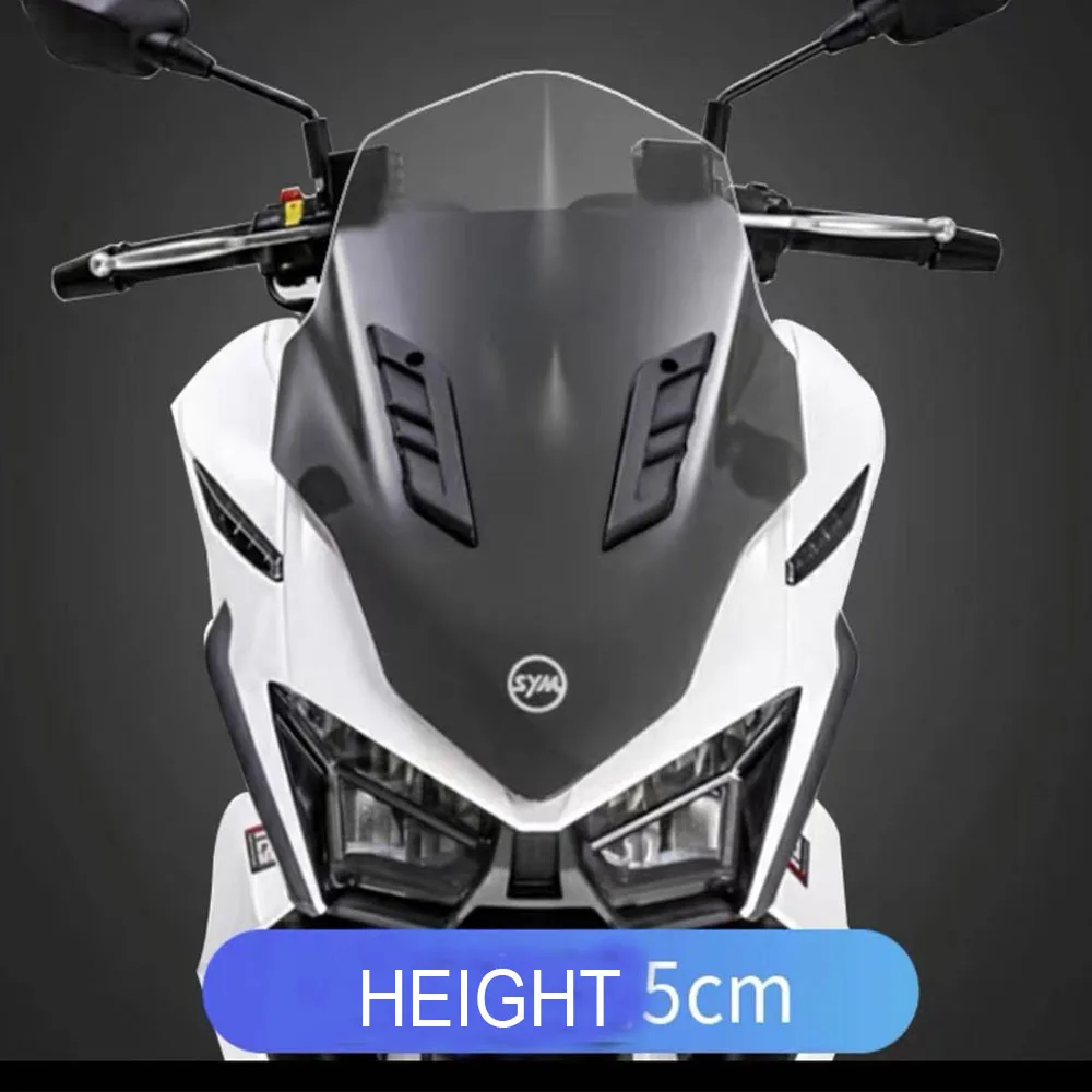 Front Windshield Heighten Widened Wind Deflector For Sym Jet X 125 ...