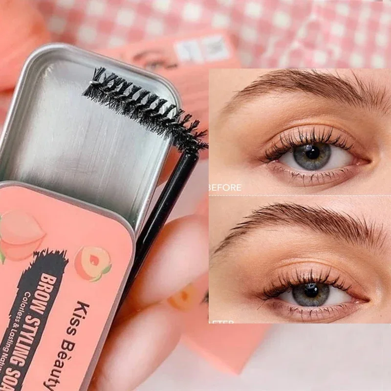 3D-Eyebrow-Styling-Cream-Waterproof-Quick-drying-Makeup-Eyebrow-Sculpt-Soap-Natural-Wild-Brow ...
