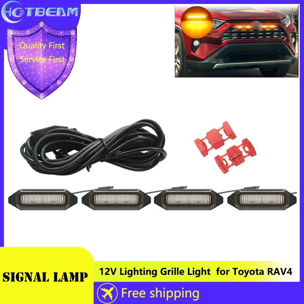 Car-LED-Signal-Light-Four-In-One-Small-Yellow-Light-Suitable-for-Toyota ...