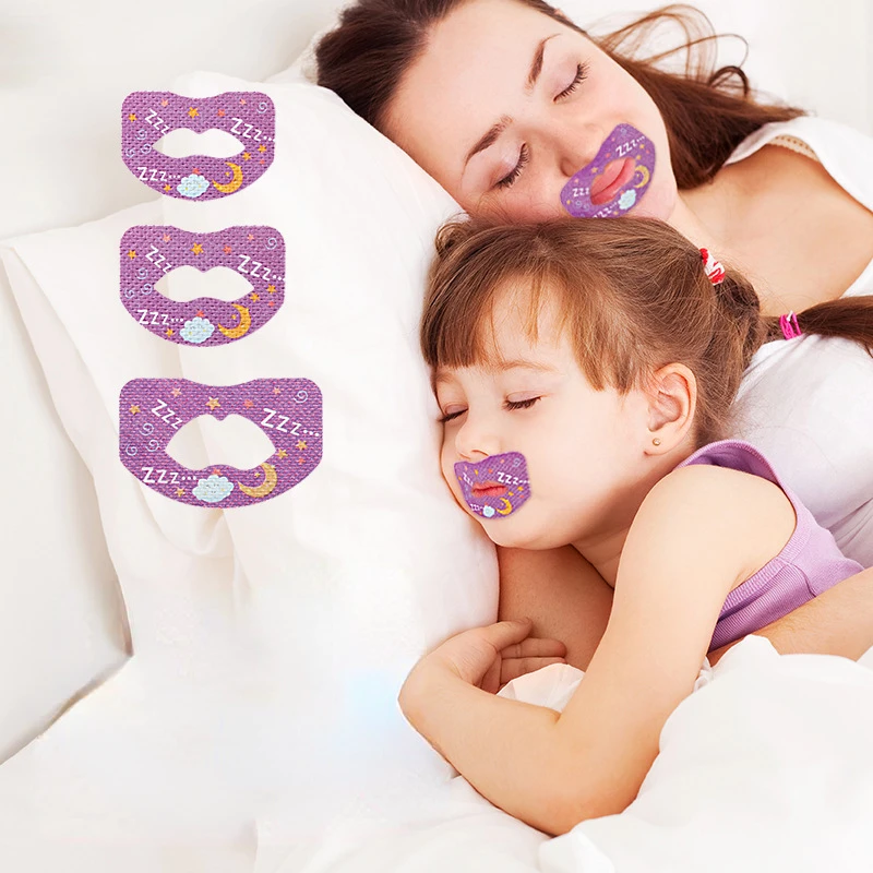 30Pcs-Anti-Snoring-Stickers-Children-Adult-Night-Sleep-Lip-Nose ...