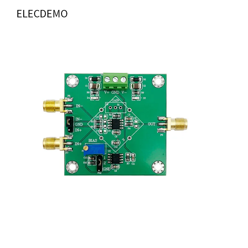 Instrumento Amplificador Ad8421 Ad8429 Pequeno Sinal Milivolt Microvolt ...