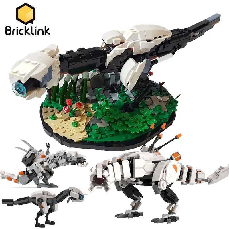 Bricklink-Creative-Expert-Horizon-Watcher-with-Stand-Thunder-Jaw-Tooth ...
