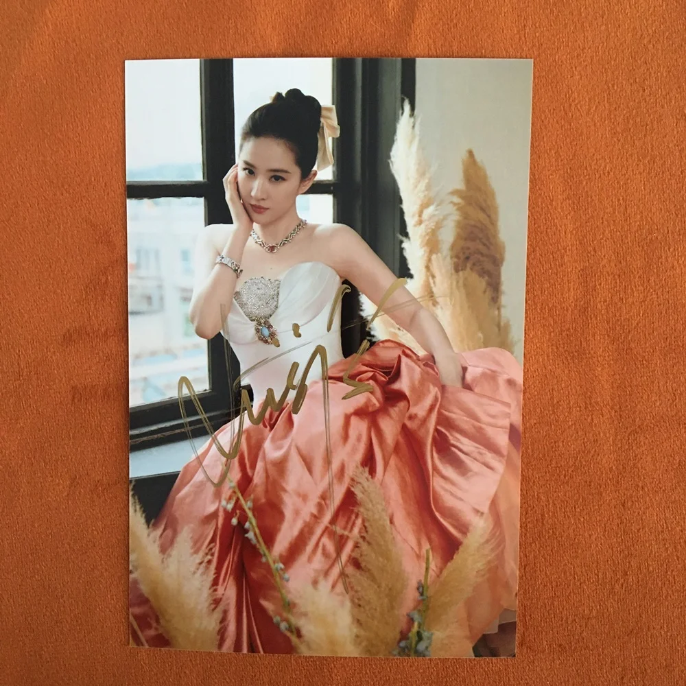 The-Tale-of-Rose-Crystal-Liu-Autographed-Signed-Photo-free-ship-4-6 ...
