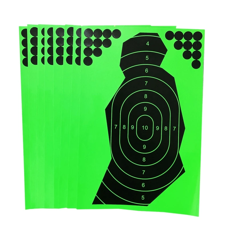 10Pcs 12X18inch Archery Humanoid Target Paper Arrows Field Point ...