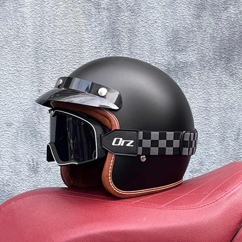 ORZ Certified Moto Moped Motobike Electric Motorcycle 3/4 Half Open ...