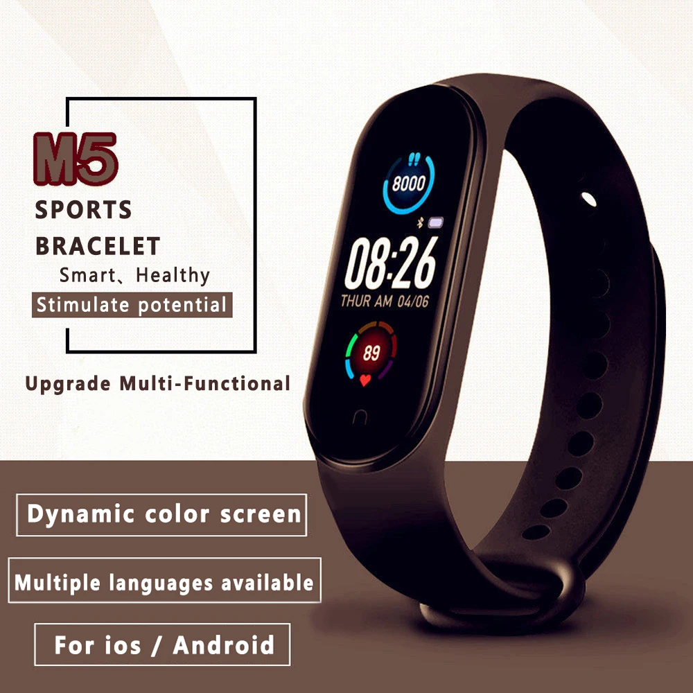 M5-Smart-Watch-Smart-Band-Step-Counting-Multi-Sport-Mode-Heart-Rate ...