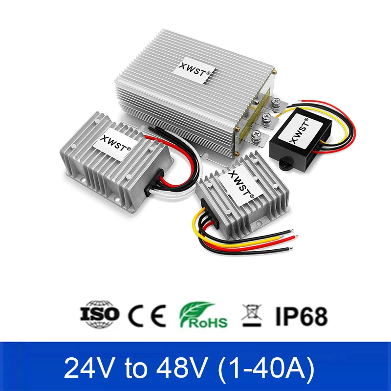 Waterproof-DC-DC-Converter-24V-to-48V-Voltage-Regulator-24Vdc-to-48Vdc ...