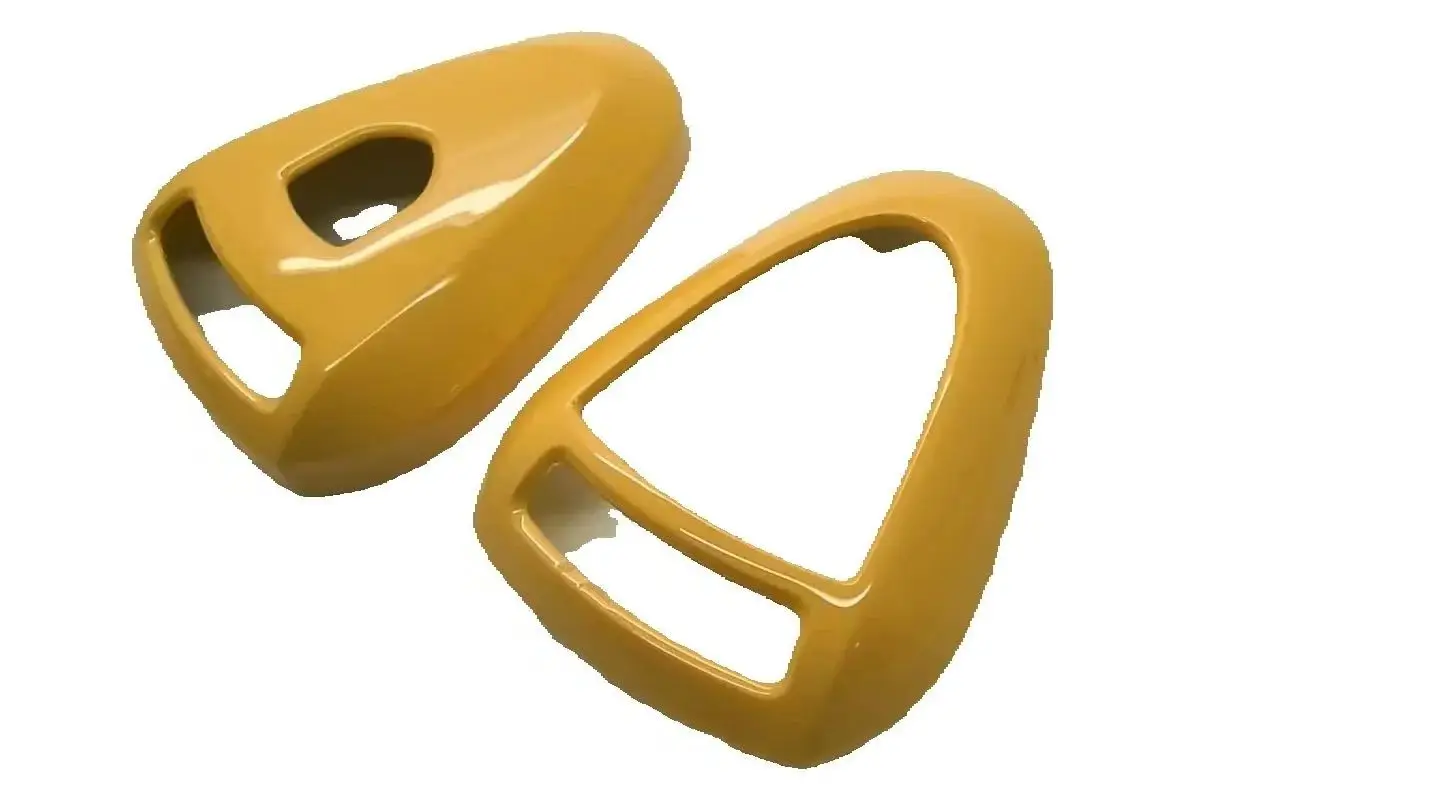 Gloss Yellow Remote Flip Key Cover Case Shell Fob Protection For ...