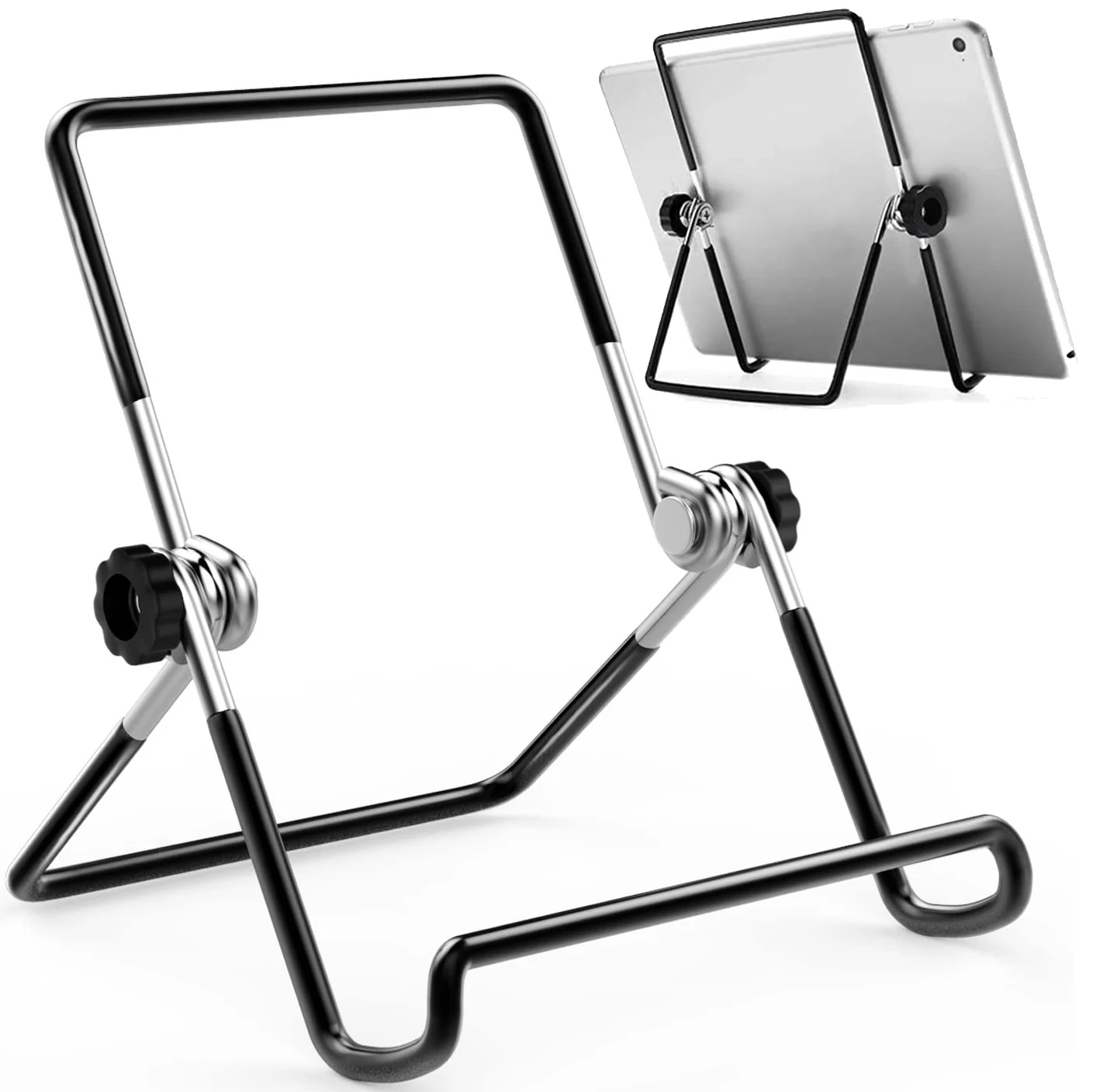 Adjustable-Tablet-Stand-Holder-Universal-Multi-Angle-Non-Slip-Metal ...