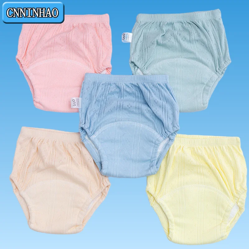 6-Layers-Newborn-Training-Panties-Baby-Solid-Color-Washable-Underwear ...