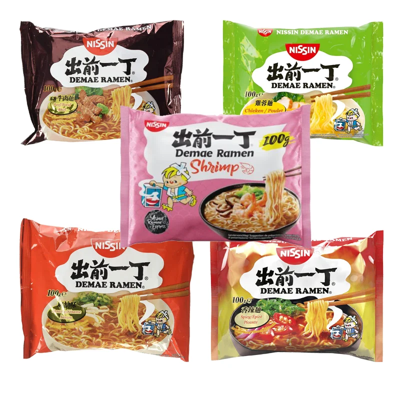 Asianmarket-5-Paquetes-De-Ramen-Nissin-Demae-Fideos-Instant-neos ...
