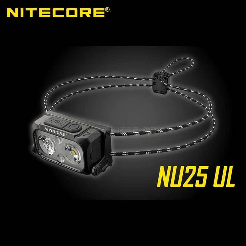 Ultra-Lightweight-NITECORE-NU25-UL-400-Lumens-Dual-Beam-USB-C ...