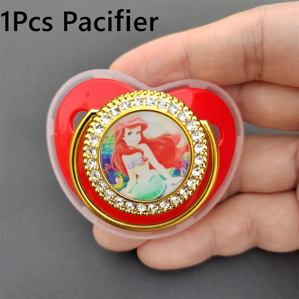 1Pcs-Disney-Elsa-Snow-White-Mermaid-Princess-Image-Print-Baby-Girl-Red ...