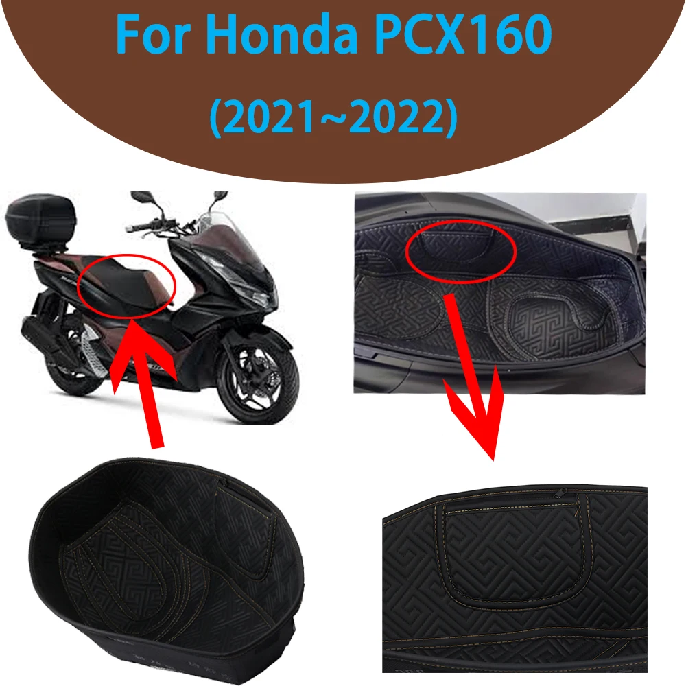 For Honda Pcx160 Pcx 160 2021 2022 Motorcycle Accessories Seat Storage ...