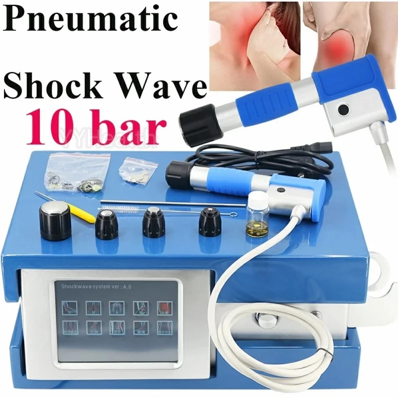 10-Bar-Pneumatic-Shockwave-Therapy-Machine-Extracorporeal-Physiotherapy ...
