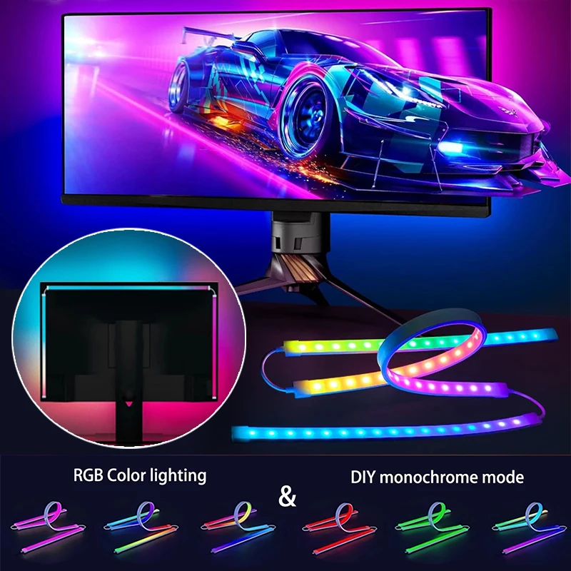 Monitor-Sync-LED-Strip-Light-RGB-Music-Game-Sync-Ambilight-Lights-PC-TV ...