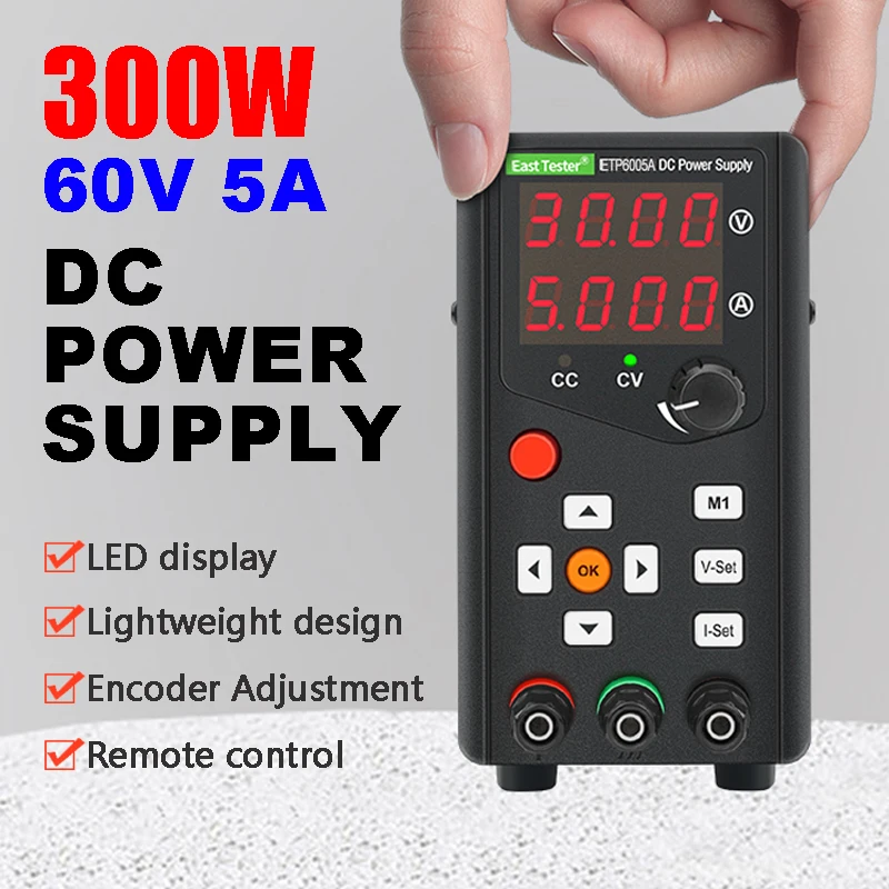 East-Tester-ETP6005A-DC-Regulated-Power-Supply-300W-60V-5A-Single ...